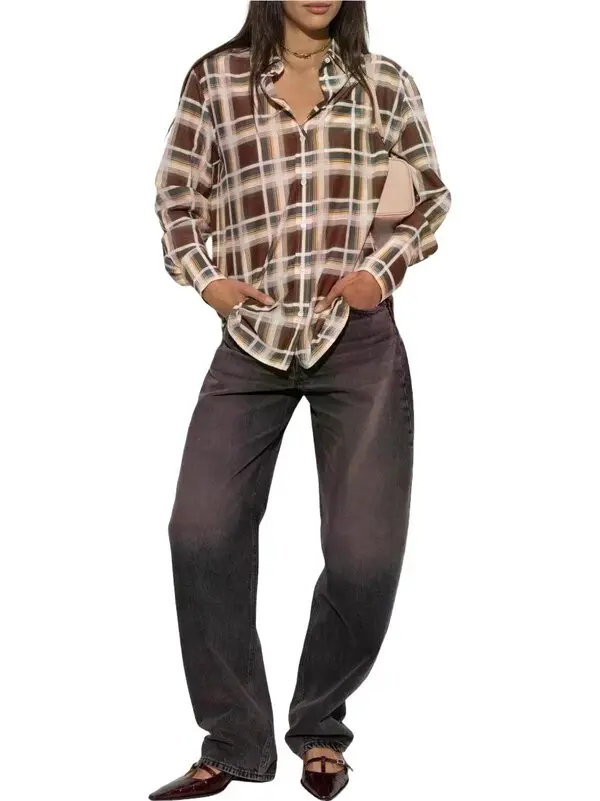 HAIKURE Bibi Faded-effect Jeans - Grey