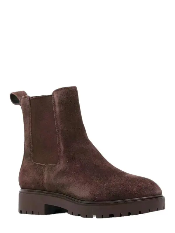 Ralph Lauren Suede Chelsea Boots - Brown