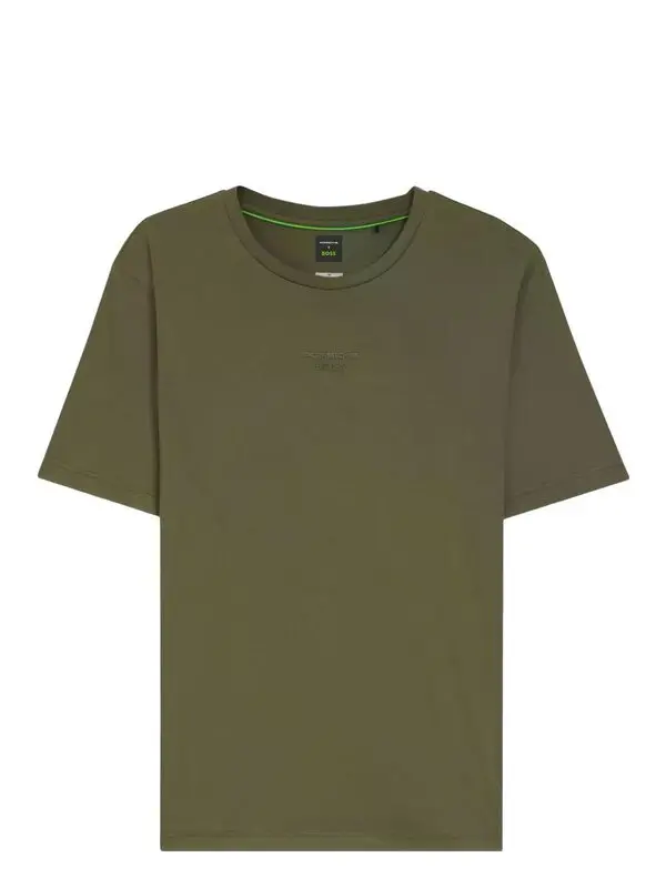 BOSS X Porsche Logo-print T-shirt - Green