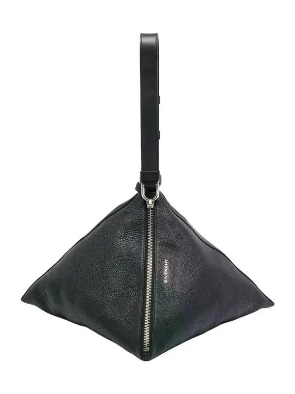 Givenchy Large Triangle Shoulder Bag - Black