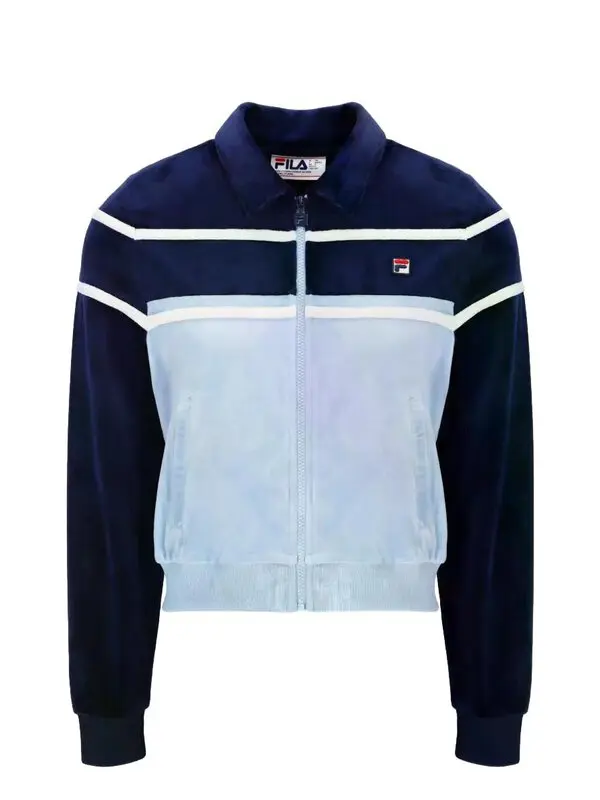 FILA Giovana Velour Sweatshirt - Blue