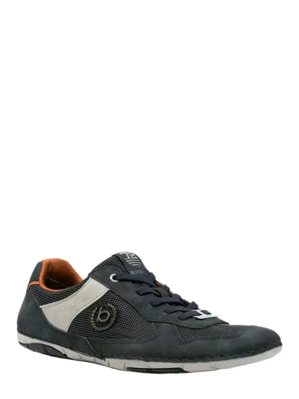 BUGATTI Sandstone Logo-plaque Panelled Sneakers - Blue
