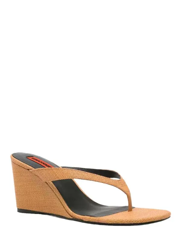 SIMONMILLER Soleil Wedge-heel Sandals - Neutrals