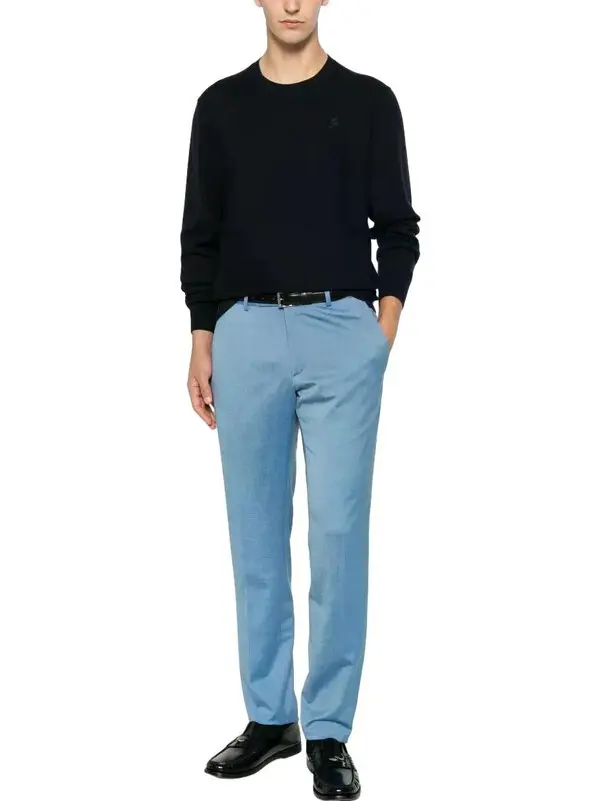 Karl Lagerfeld Crew Neck Sweater - Blue