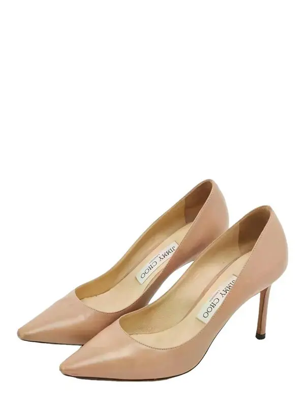 JIMMY CHOO Romy Pointed-toe Pumps - Neutrals
