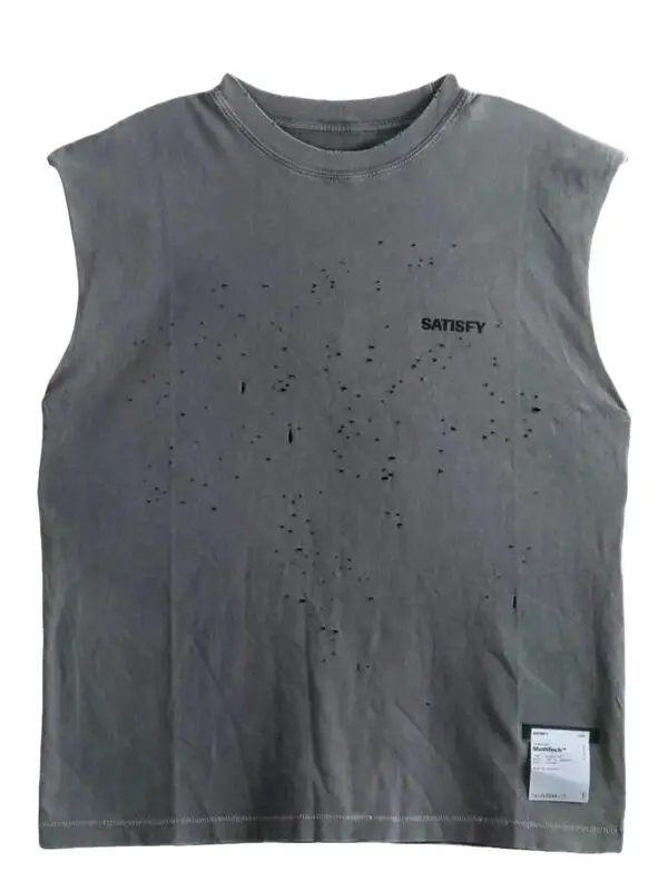 Satisfy Mothtech™ Distressed Vest - Black