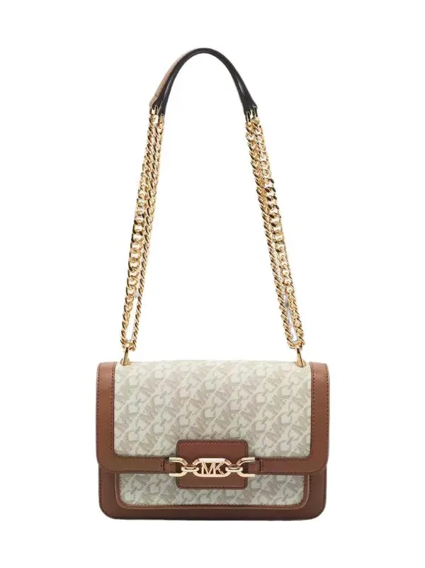 Michael Kors Heather Empire Shoulder Bag - Neutrals