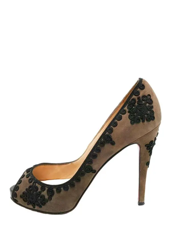CHRISTIAN LOUBOUTIN Very Prive Pumps - Grey