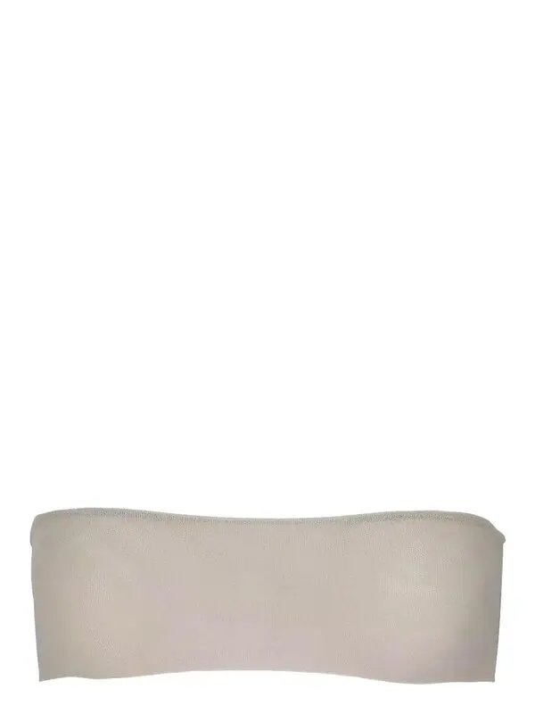 Rick Owens Sheer Finish Bandeau Top - Neutrals