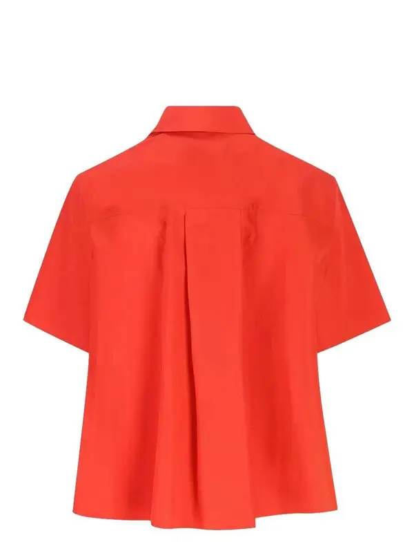 Loewe Embroidered Boxy Fit Shirt - Red