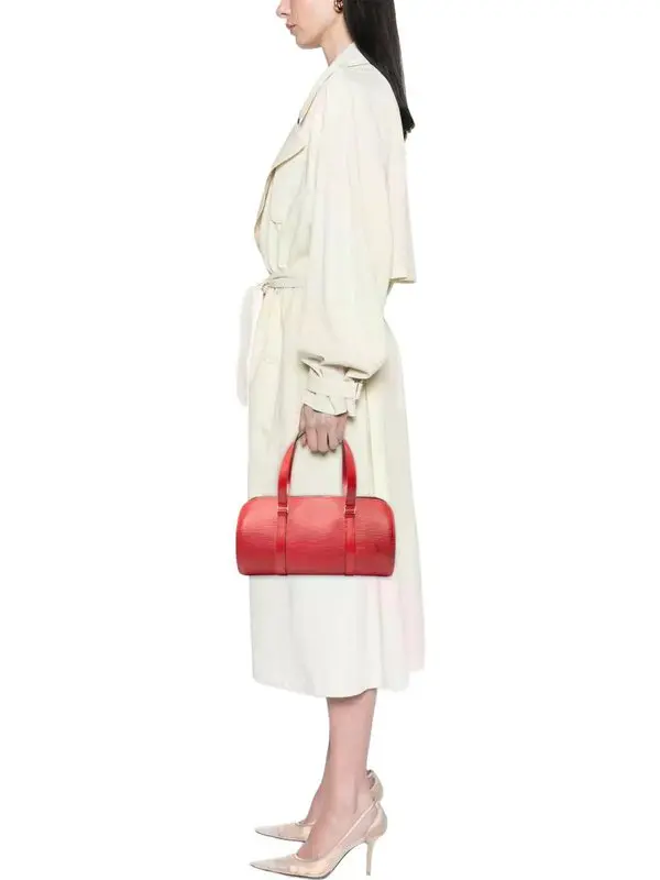 LOUIS VUITTON Epi Soufflot Handbag - Red