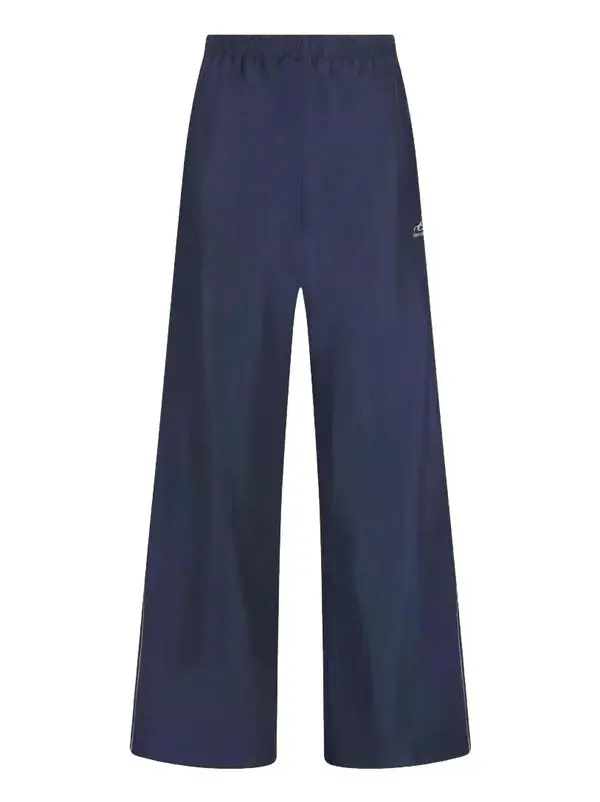 Balenciaga Piped-trim Track Pants - Blue