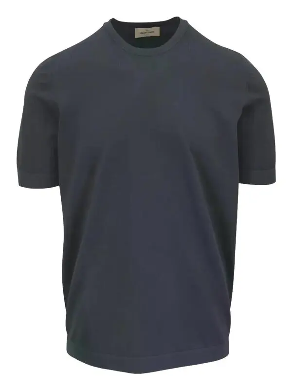 GRAN SASSO Fine-knit T-shirt - Grey