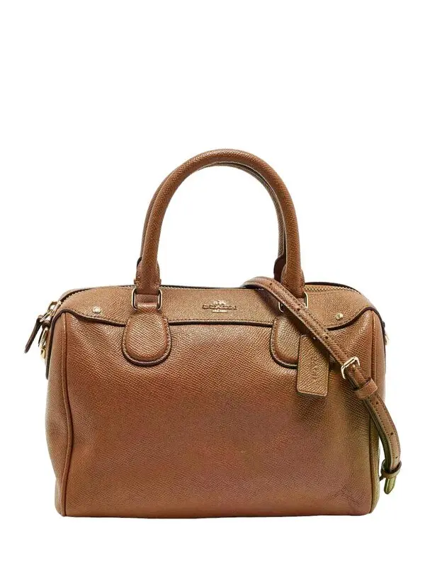 COACH VINTAGE Mini Bennett Satchel Bag - Brown