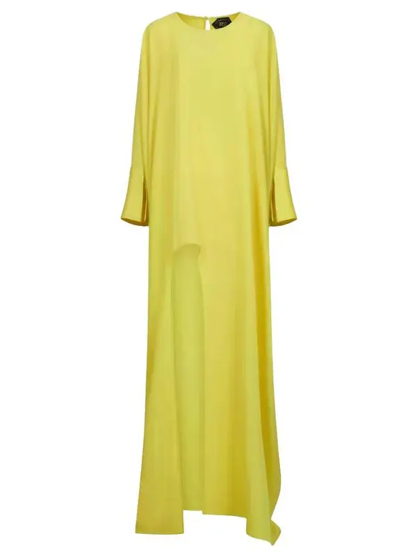 TALLER MARMO Namib Asymmetric Kaftan Dress - Yellow