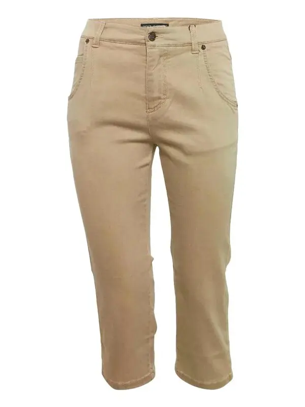 Dolce & Gabbana Sabrina Capri Jeans - Neutrals