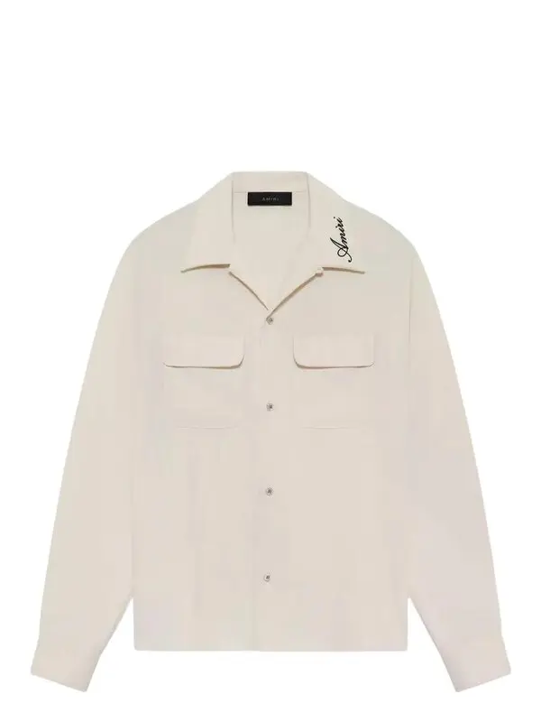 Amiri Round-pocket Shirt - Neutrals