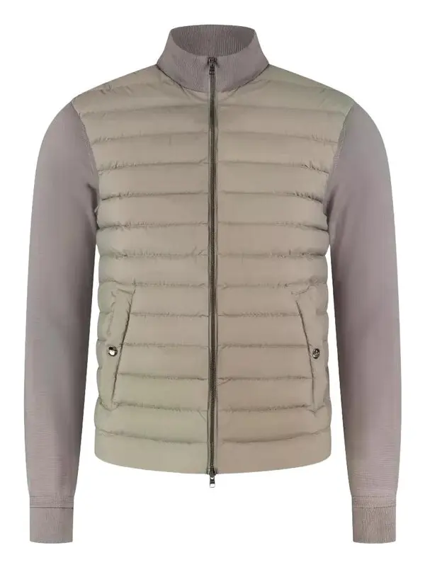 Herno Padded Panelled Jacket - Grey
