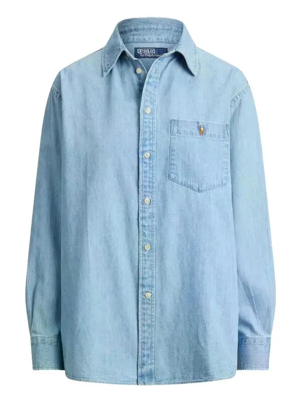 Polo Ralph Lauren Chest Pocket Denim Shirt - Blue