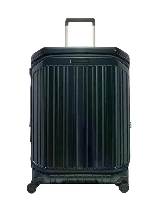 PIQUADRO Four-wheel Expandable Suitcase - Blue