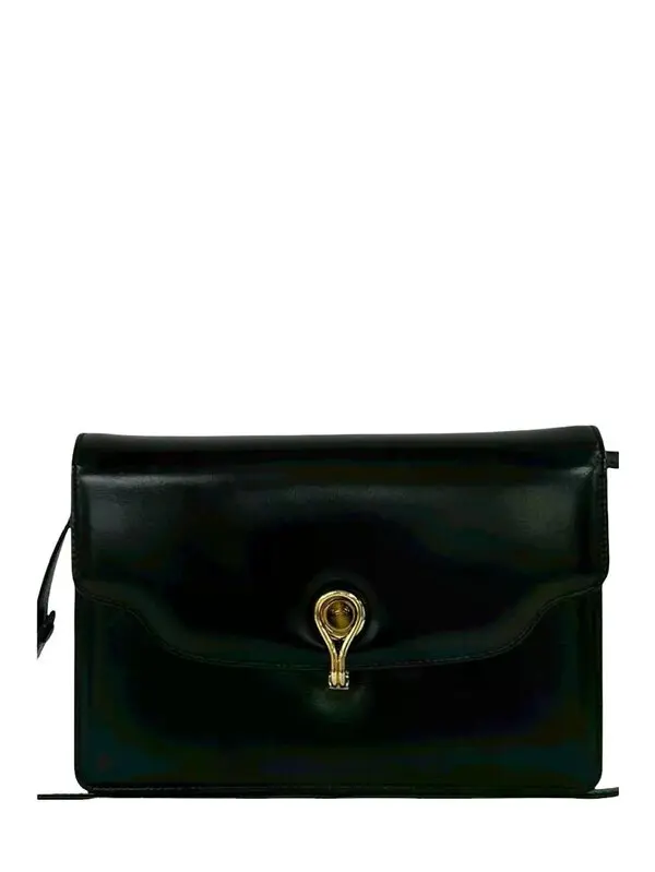 Gucci 20th Century Leather Crossbody Bag - Black