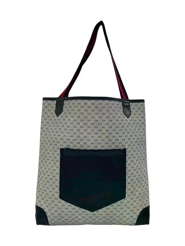 Gucci Micro Gg Supreme Web Tote Bag - Neutrals