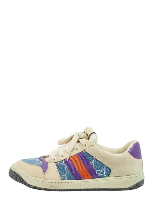 Gucci Screener Lace-up Sneakers - Neutrals