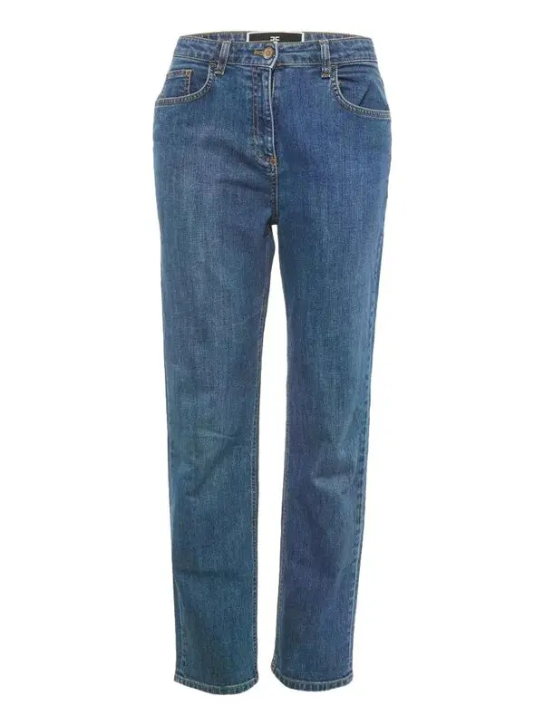 Elisabetta Franchi Faded Skinny Jeans - Blue