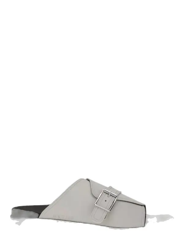 Alexander McQueen Leather Sandals - Grey