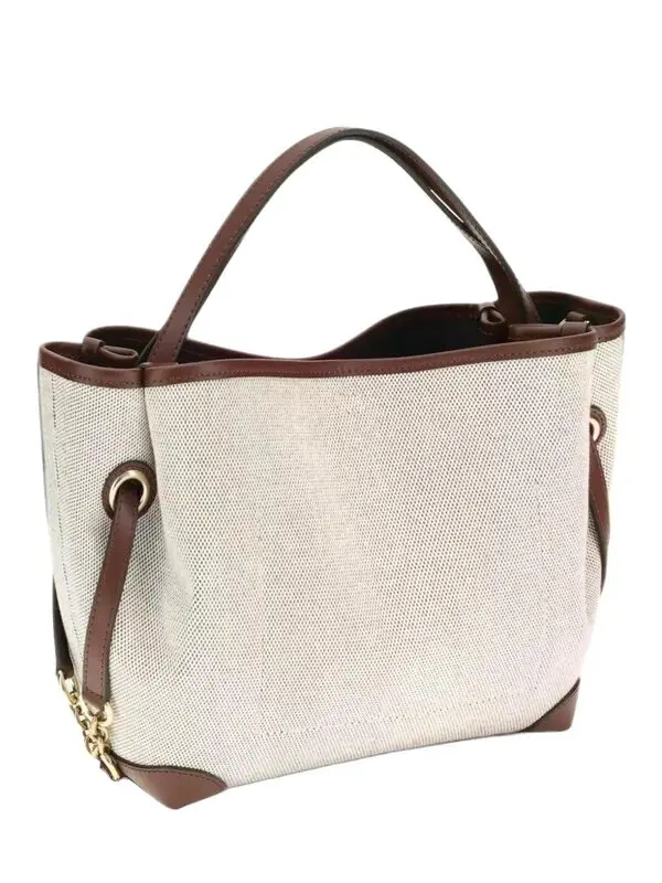 Chloé Clover Logo-print Tote Bag - Neutrals