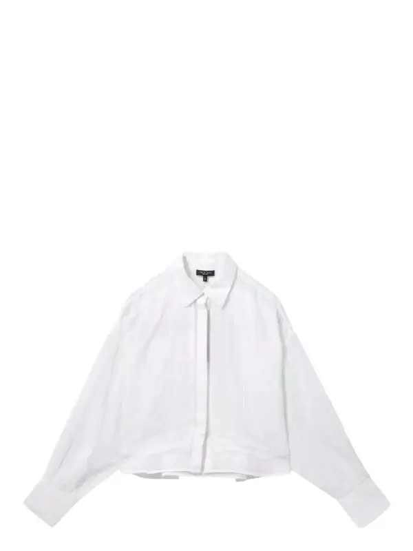 Rag & Bone Panelled Shirt - White