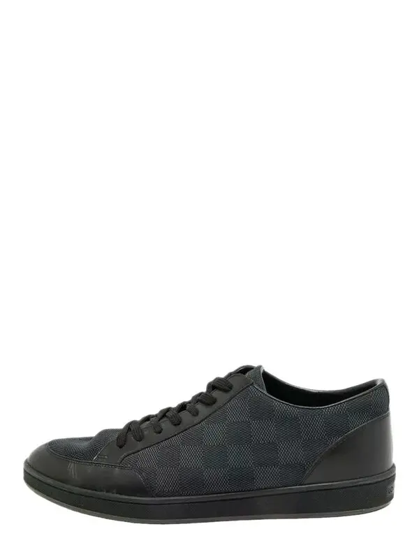 LOUIS VUITTON Damier Graphite Offshore Sneakers - Black