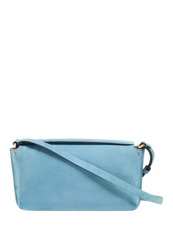 Valentino Garavani Suede Shoulder Bag - Blue