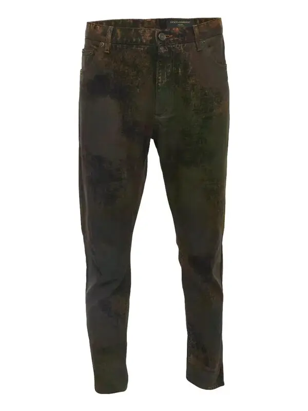 Dolce & Gabbana Distressed Loose Jeans - Black
