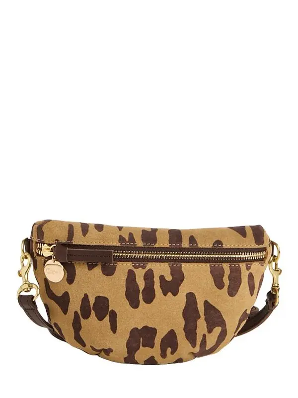 Clare V. Petite Fanny Bag - Lark/brown