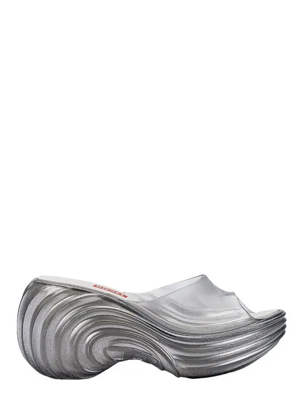Melissa Diesel Platform Sandals - Transparent