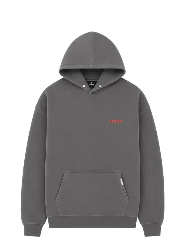 REPRESENT Felpa Track Hoodie - Grey