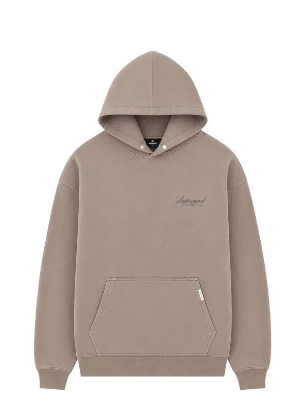 REPRESENT Felpa Con Logo - Grey