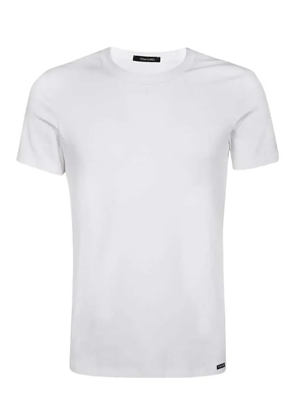 TOM FORD Crewneck Stretched T-shirt - No