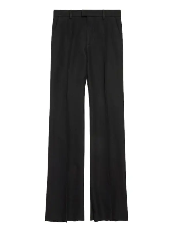 Balenciaga Flared Trousers - Black