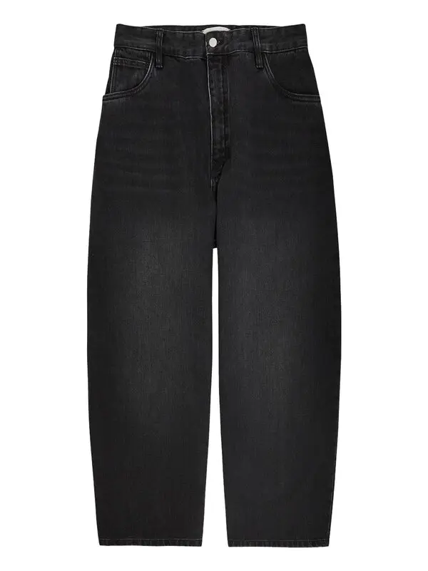 Studio Nicholson Paolo Wide Balloon-leg Jeans - Black