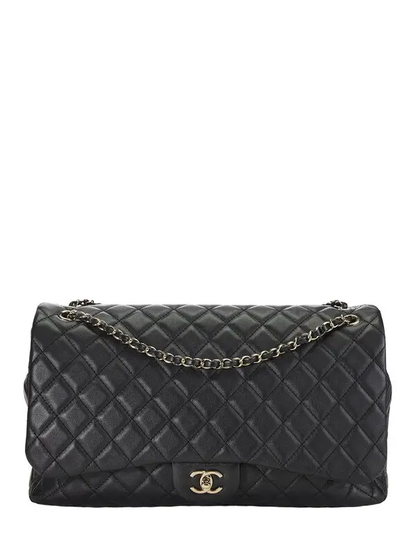 Chanel Calfskin New Classic Flap Bag - Black