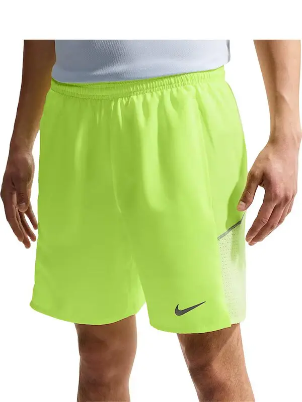 Nike Miler Dri-fit 7-inch Brieflined Shorts - Volt Ice/barely Volt