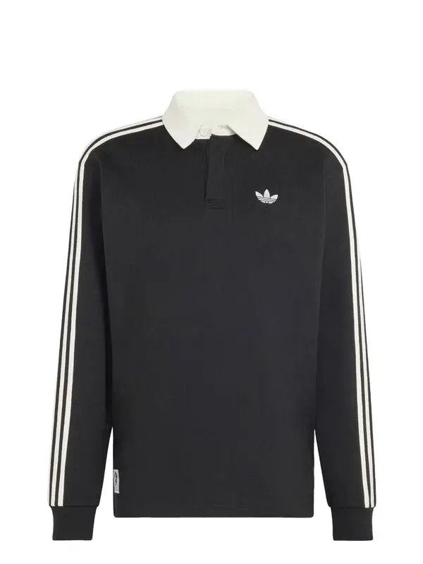 Adidas X Beckenbauer Long Sleeve Polo Shirt - Black