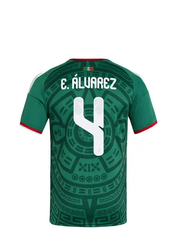 Adidas Mexico 26 Home Julian Alvarez Jersey - Bold Green