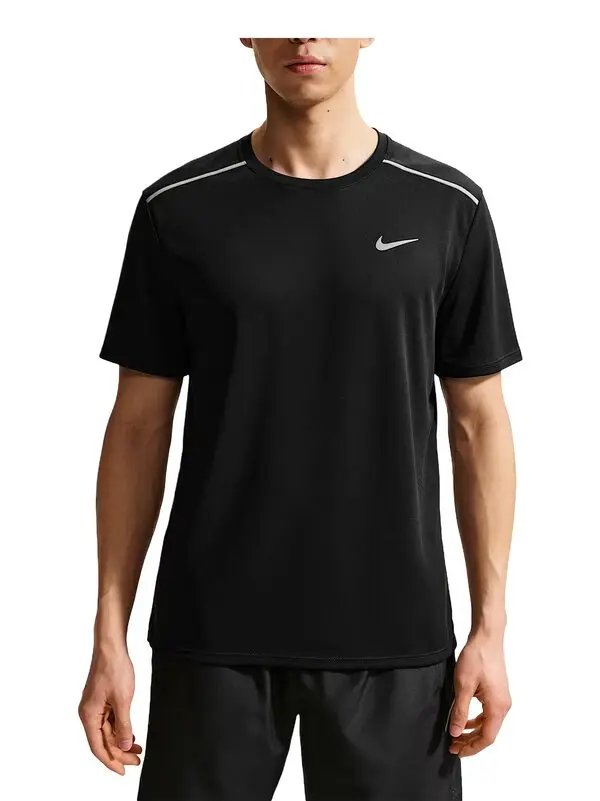 Nike Miler Dri-fit Uv Protection T-shirt - Black