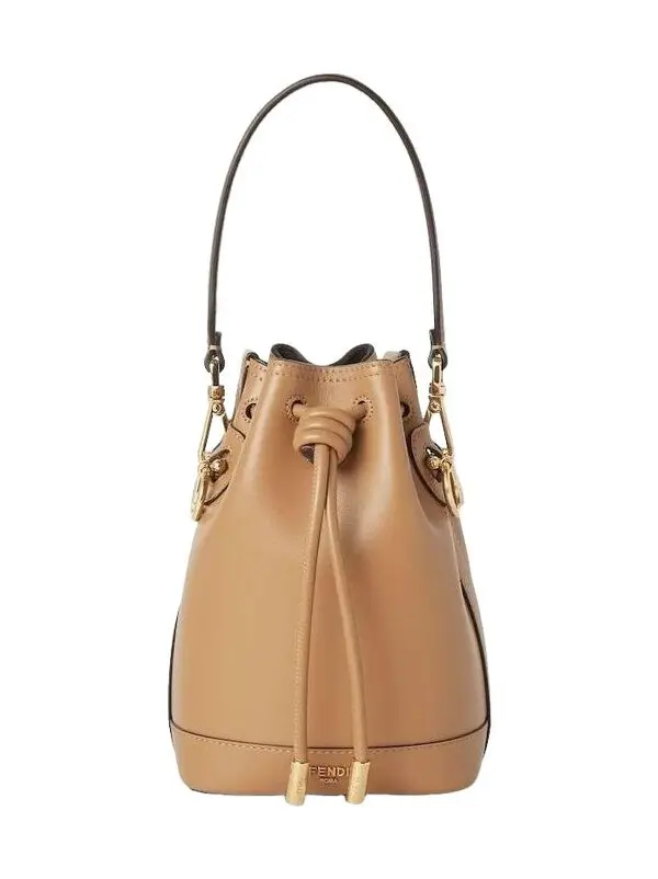 Fendi Mini Bucket Bag - Beige