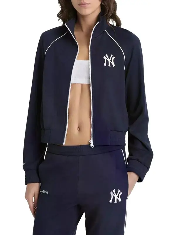 SPORTY & RICH Heritage Yankees Jacket - Blue