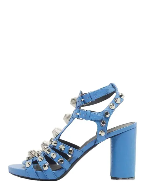 Balenciaga Arena Studded Gladiator Sandals - Blue