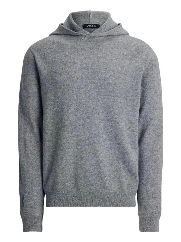 Rlx Ralph Lauren Cashmere Hoodie - Grey